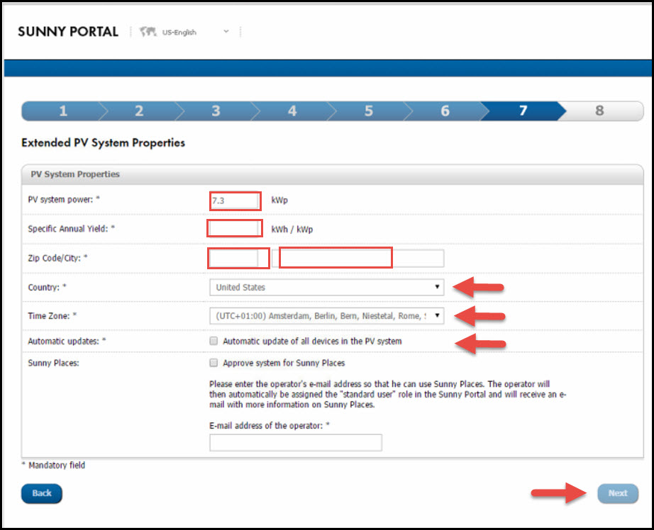 Registering a Speedwire-Webconnect Plant at Sunny Portal-Classic using ...