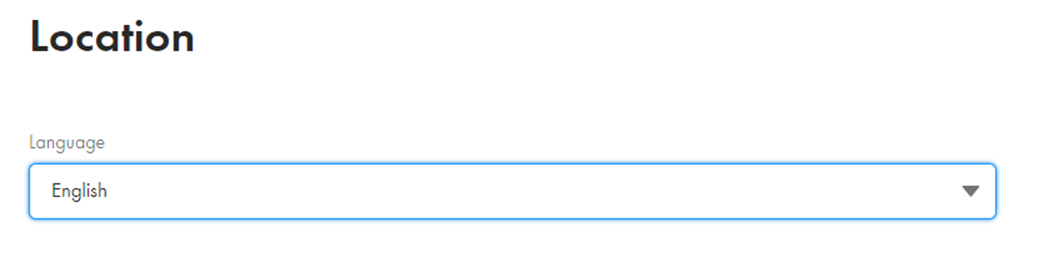 Changing Personal Language Settings in the SMA Online Service Center