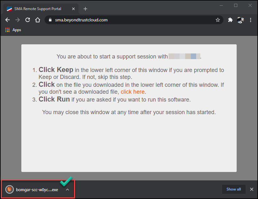 Activating the SMA Remote Tool on a Laptop