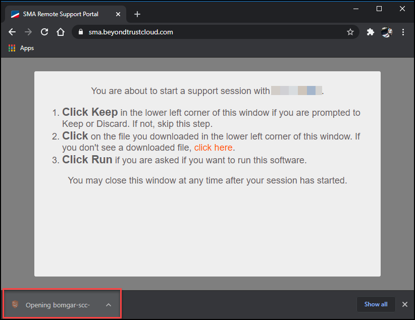 Activating the SMA Remote Tool on a Laptop