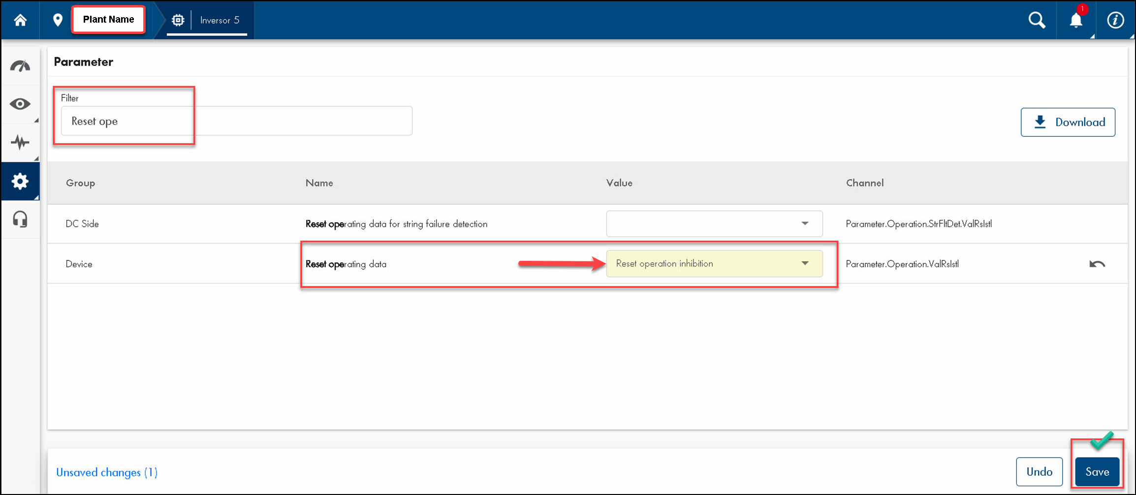 EDMM-US-10: How to Reset Operation Inhibition for an Inverter Connected ...