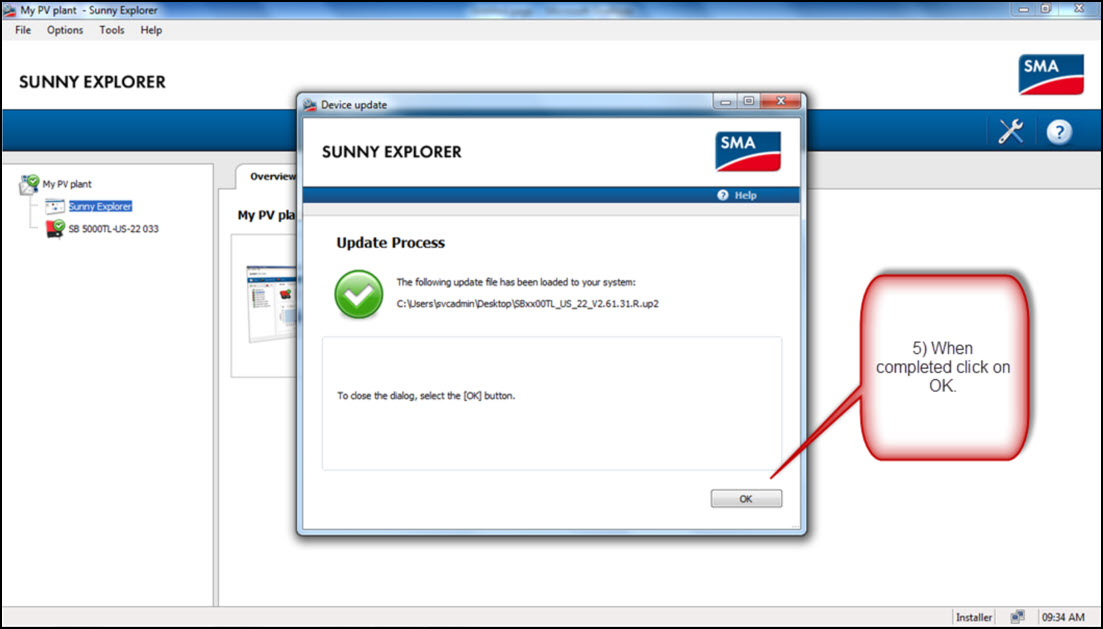 Sunny Explorer: Detailed Steps for Firmware Update of SMA US Model ...