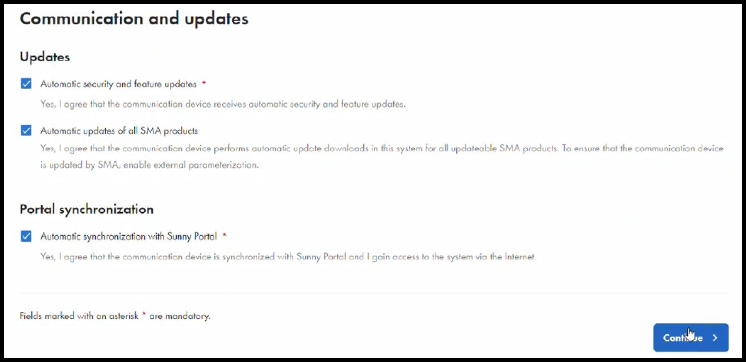 Commissioning Guide for Sunny Boy Smart Energy via the User Interface