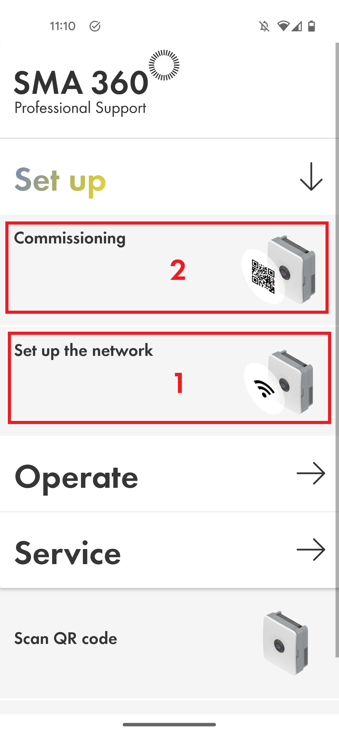 Connecting Sunny Boy Smart Energy to a Network Before Commissioning via ...